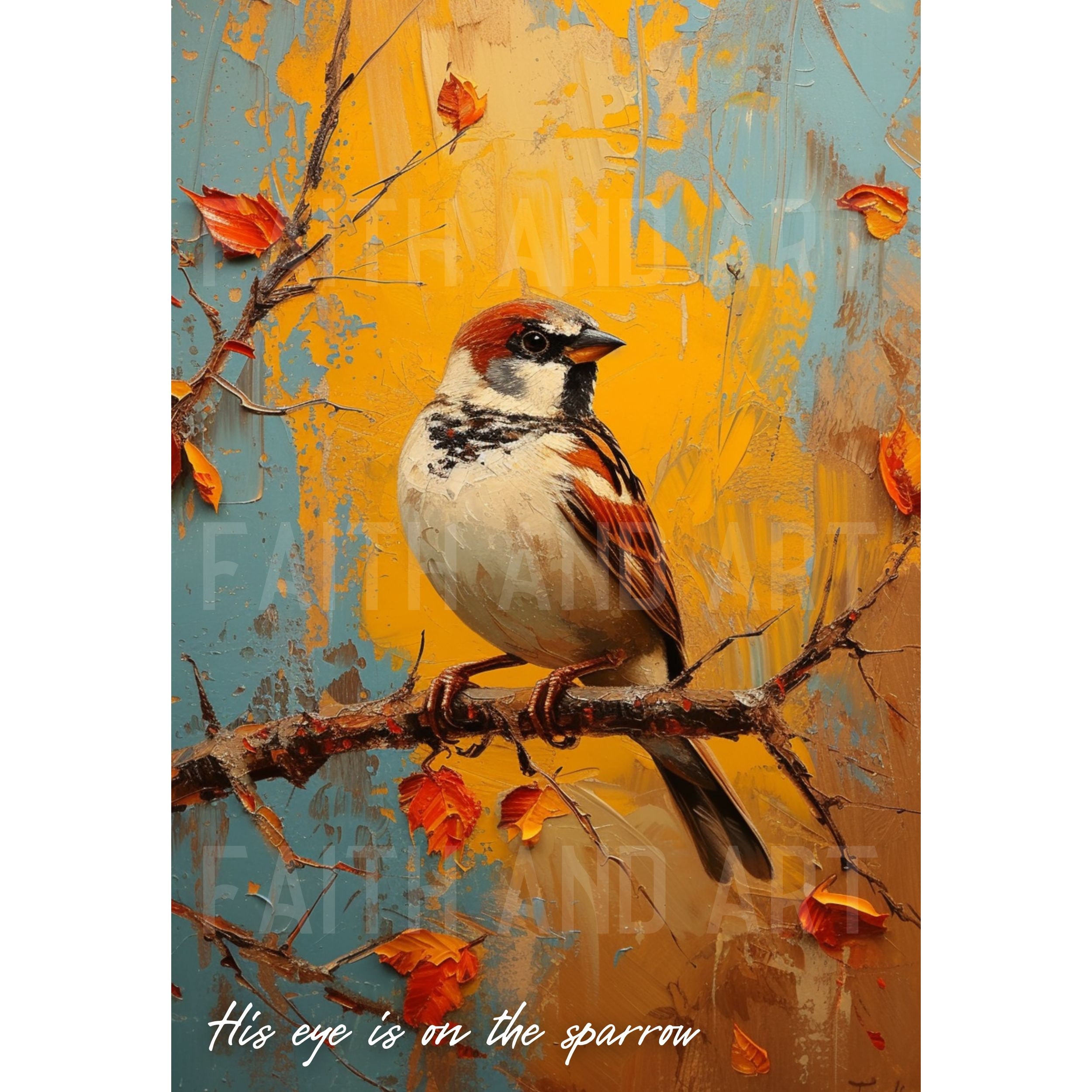 Christian Hymn Digital Download, His Eye is on the Sparrow, Christian ...