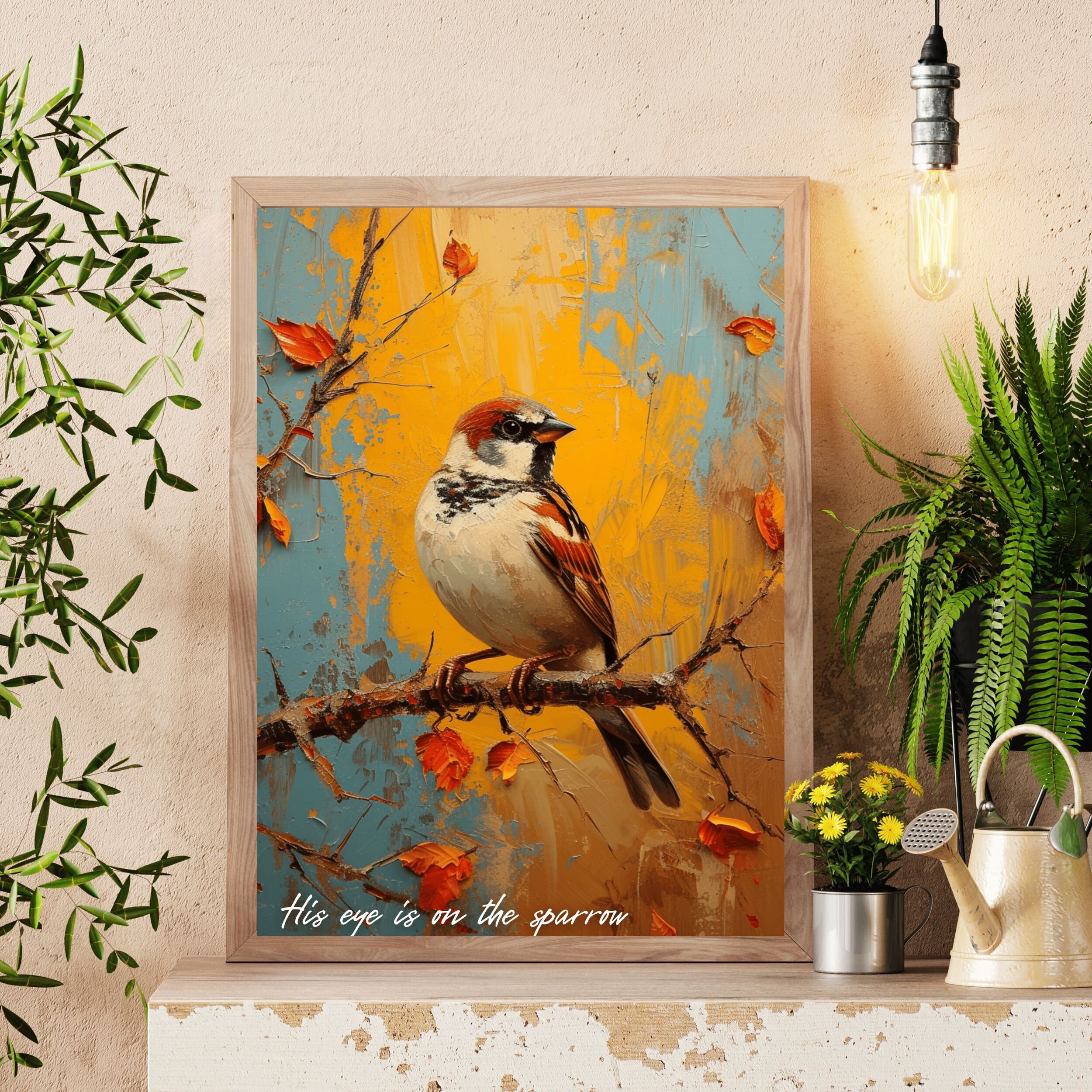 Christian Hymn Digital Download, His Eye is on the Sparrow, Christian ...