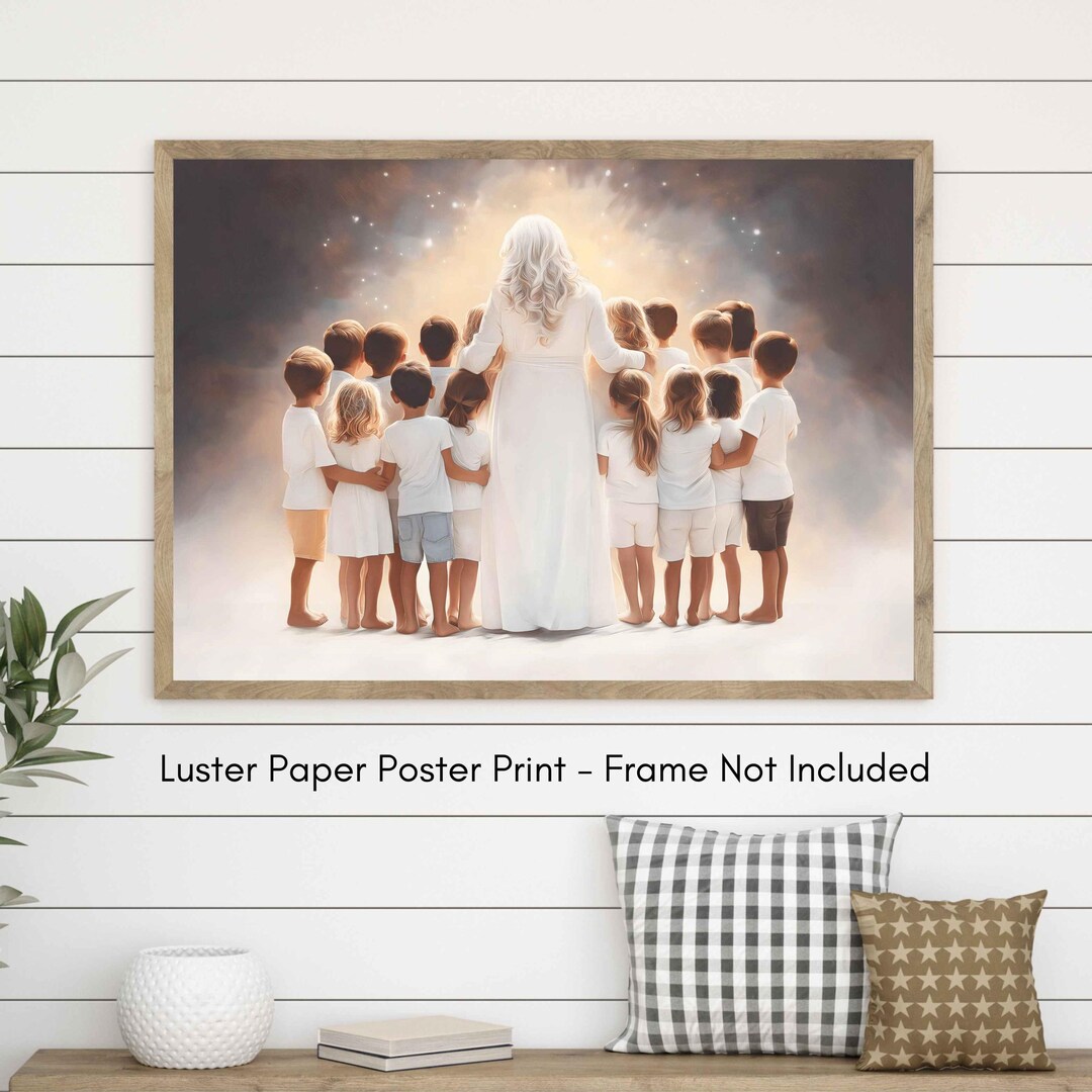 Heavenly Mother Printed Artwork, Mother God, God the Mother, Spirit ...