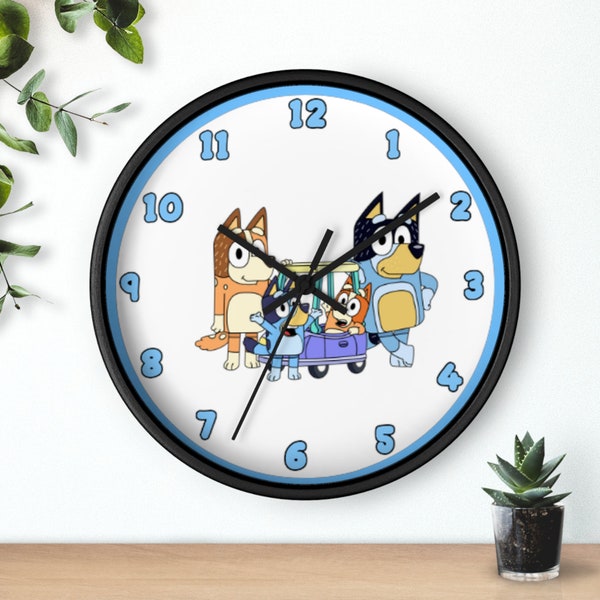 Bluey Room Clock - Etsy Australia