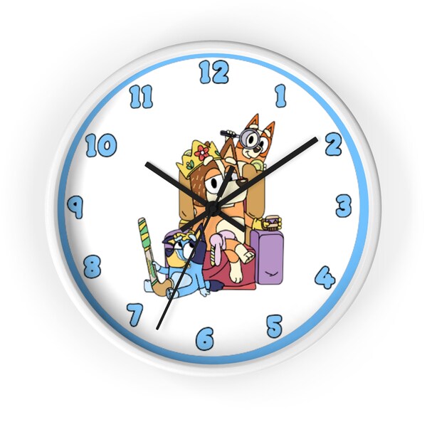 Bluey Room Clock - Etsy Australia