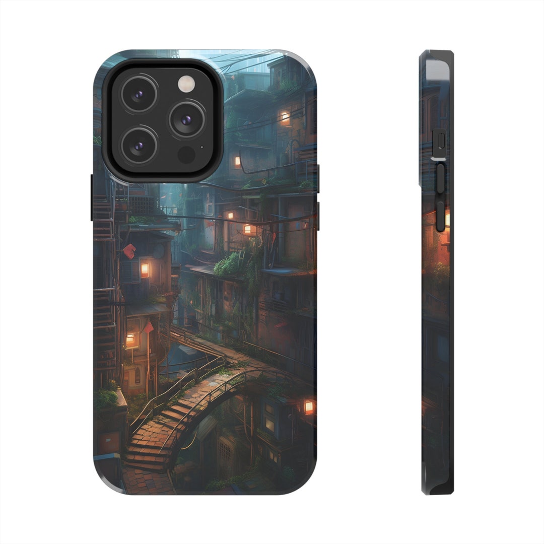 Urban Labyrinth A Colorful Digital Artwork Phone Cases Cover - Etsy