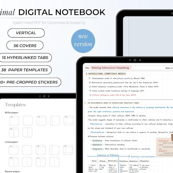 Goodnotes Notebook - Etsy