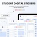 Student Stickers, Digital Stickers Goodnotes Ipad, Study Stickers ...