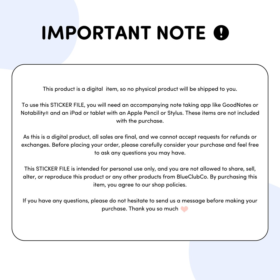 Student Stickers, Digital Stickers Goodnotes Ipad, Study Stickers ...