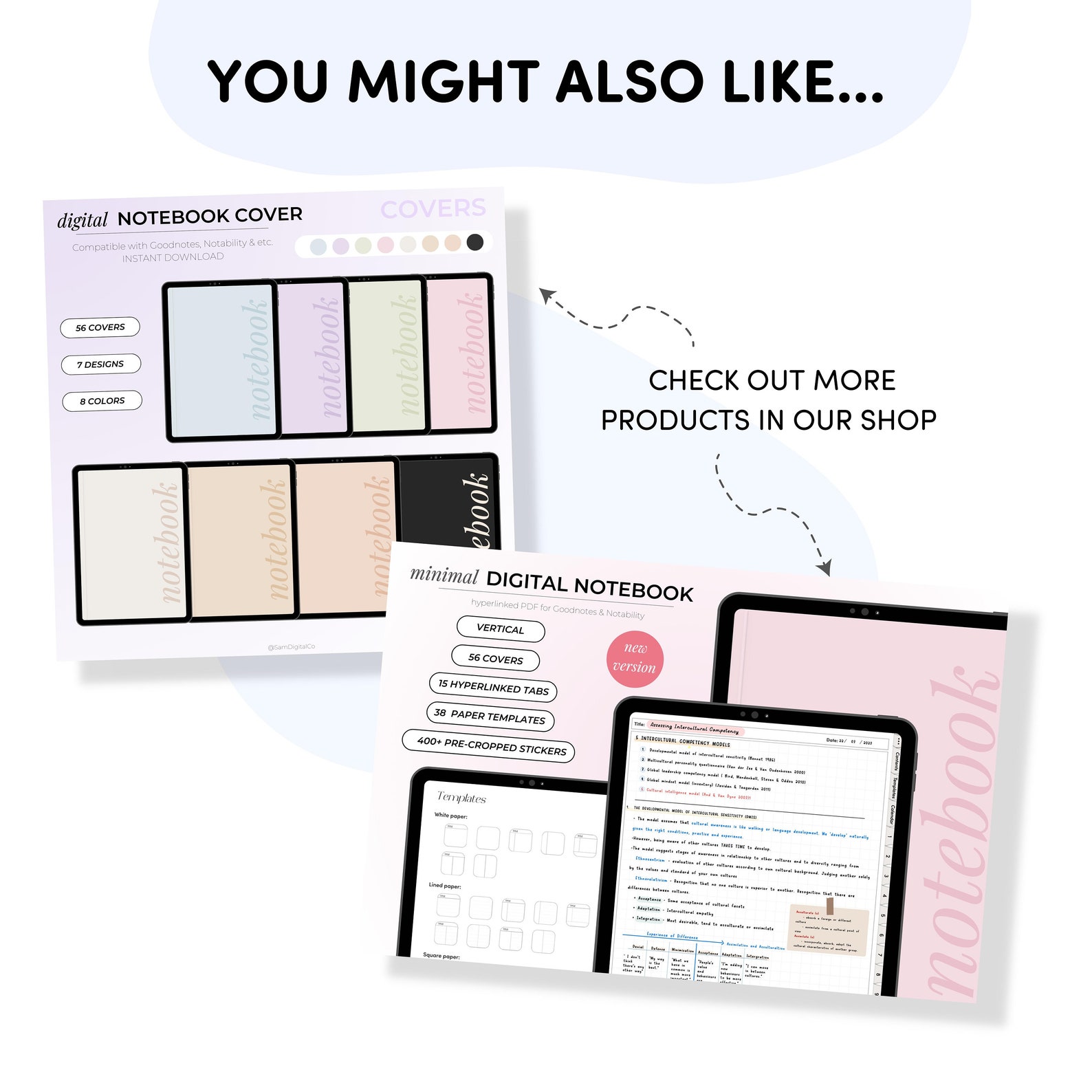 Student Stickers, Digital Stickers Goodnotes Ipad, Study Stickers ...