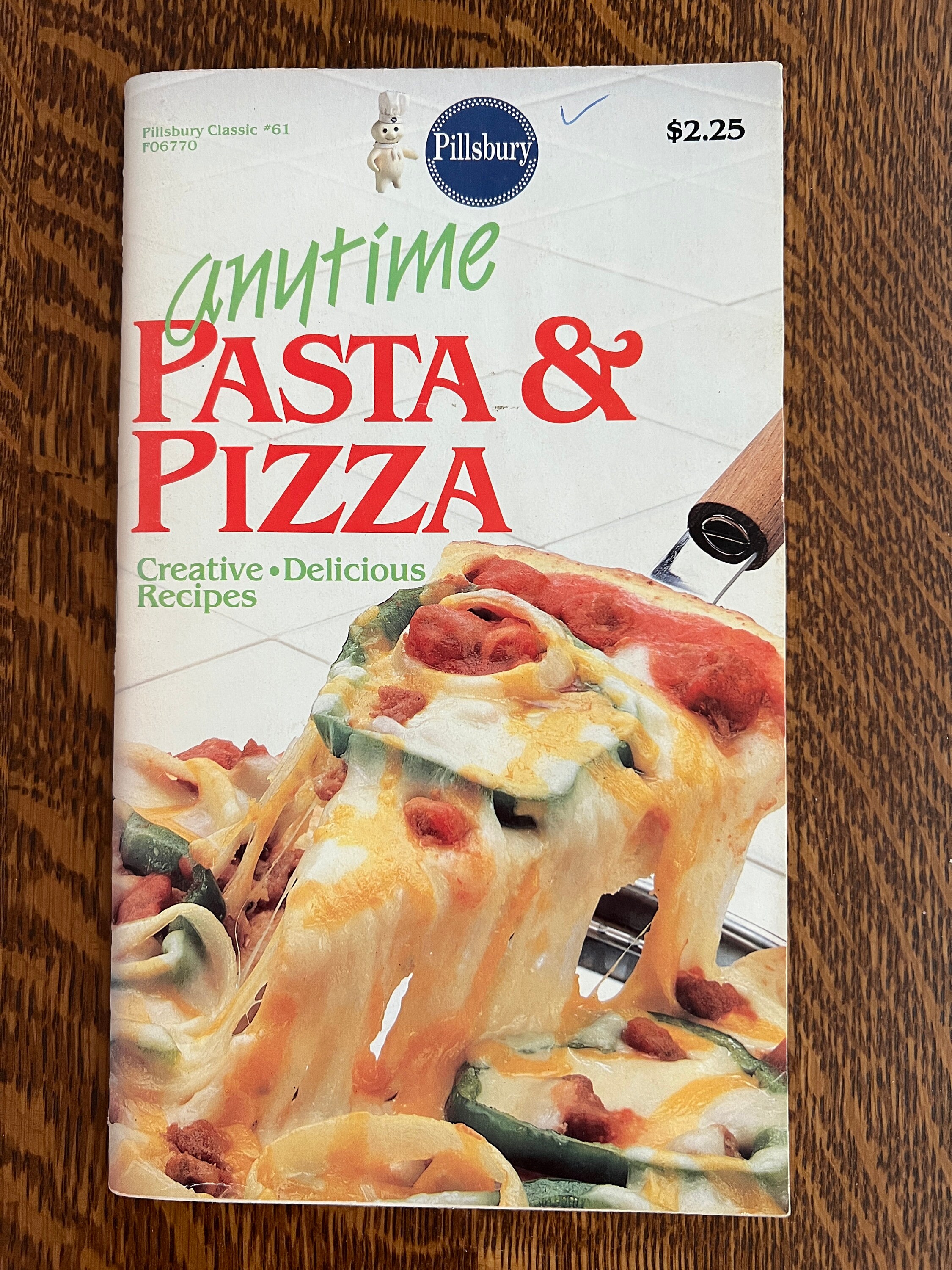 1986 PILLSBURY CLASSIC COOKBOOKS (summer Fun, Pasta & Pizza, When Less ...