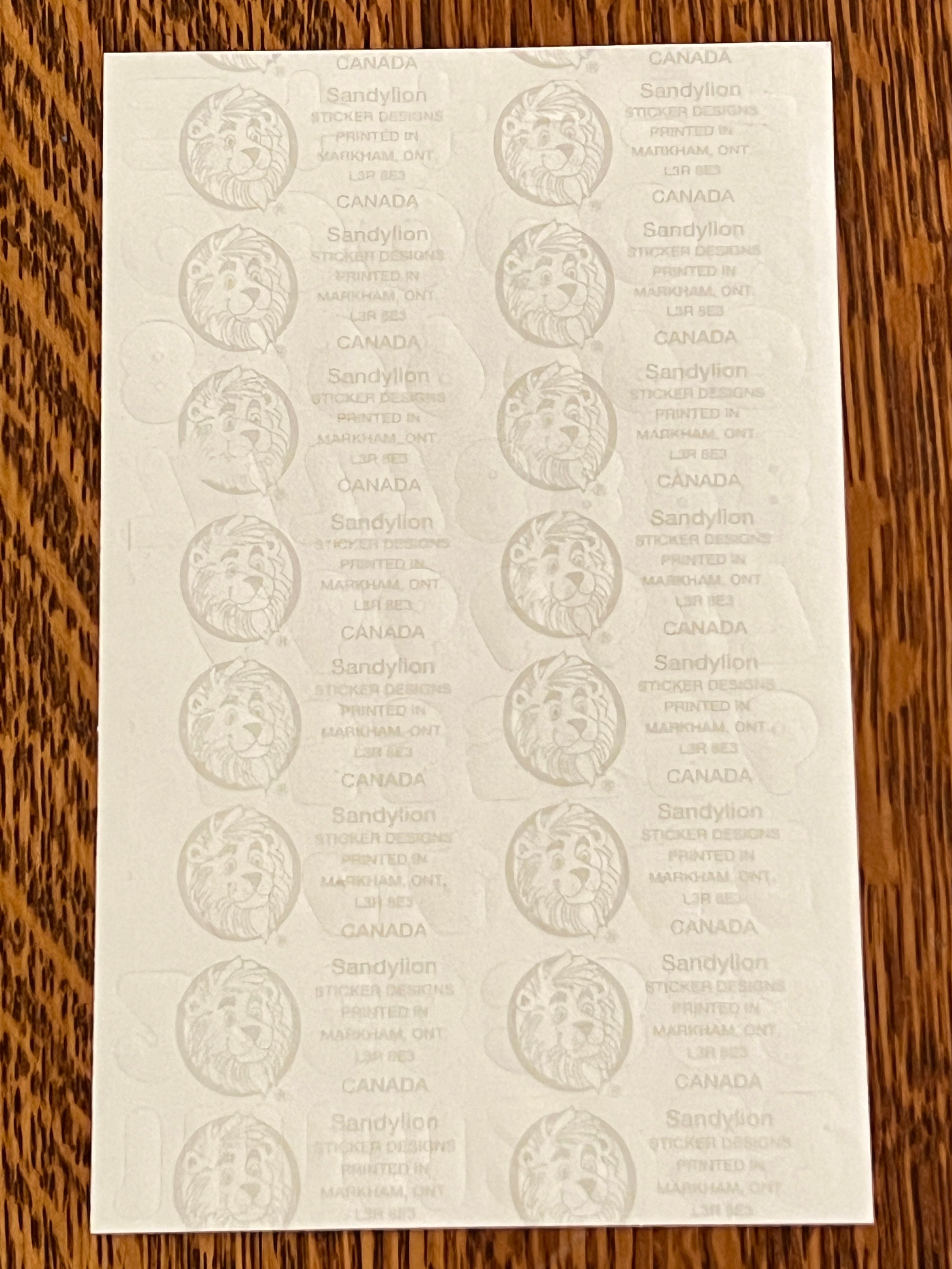 Vintage 1984 Sandylion NUMBER FUN Stickers (123s & Math Symbols ...