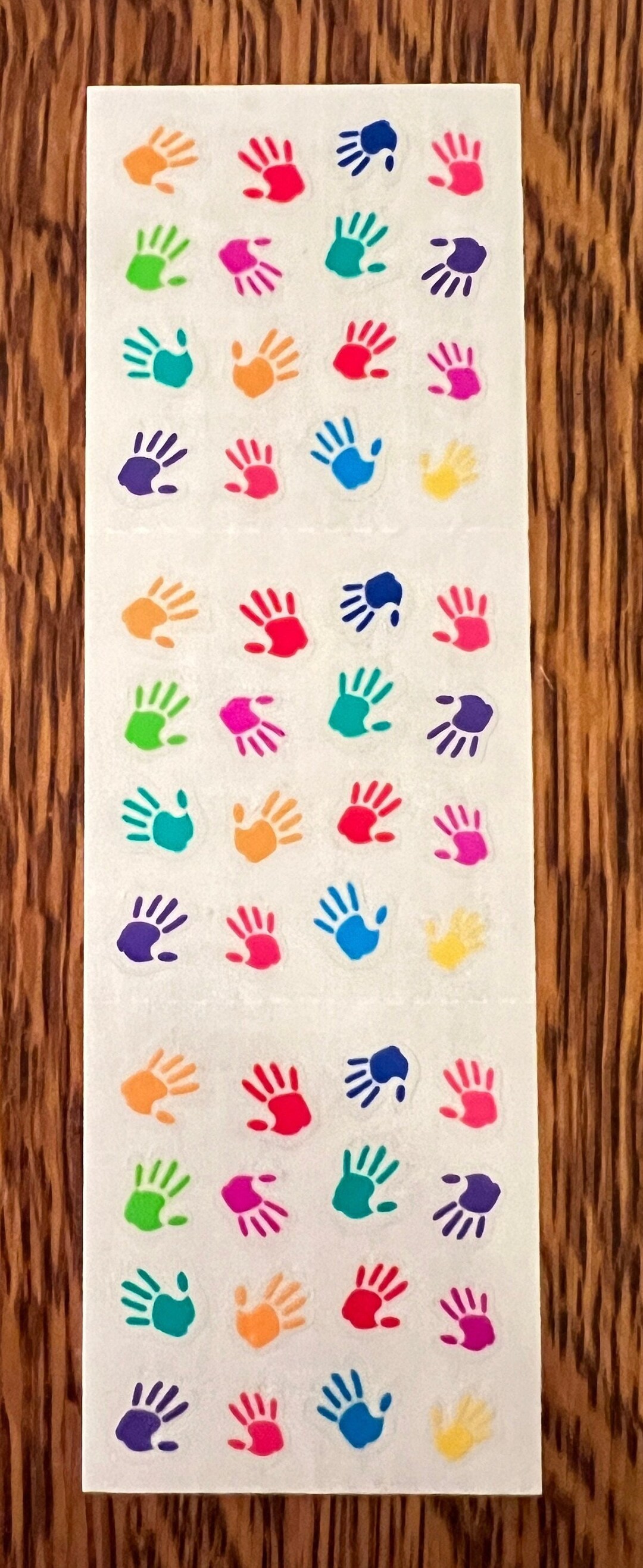 Vintage Sandylion Handprint Stickers: 3 Modules/1 Sheet (baby, Child ...