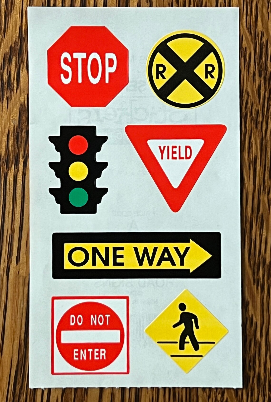 ROAD SIGNS Stickers: Vintage Frances Meyer Stop Yield One - Etsy