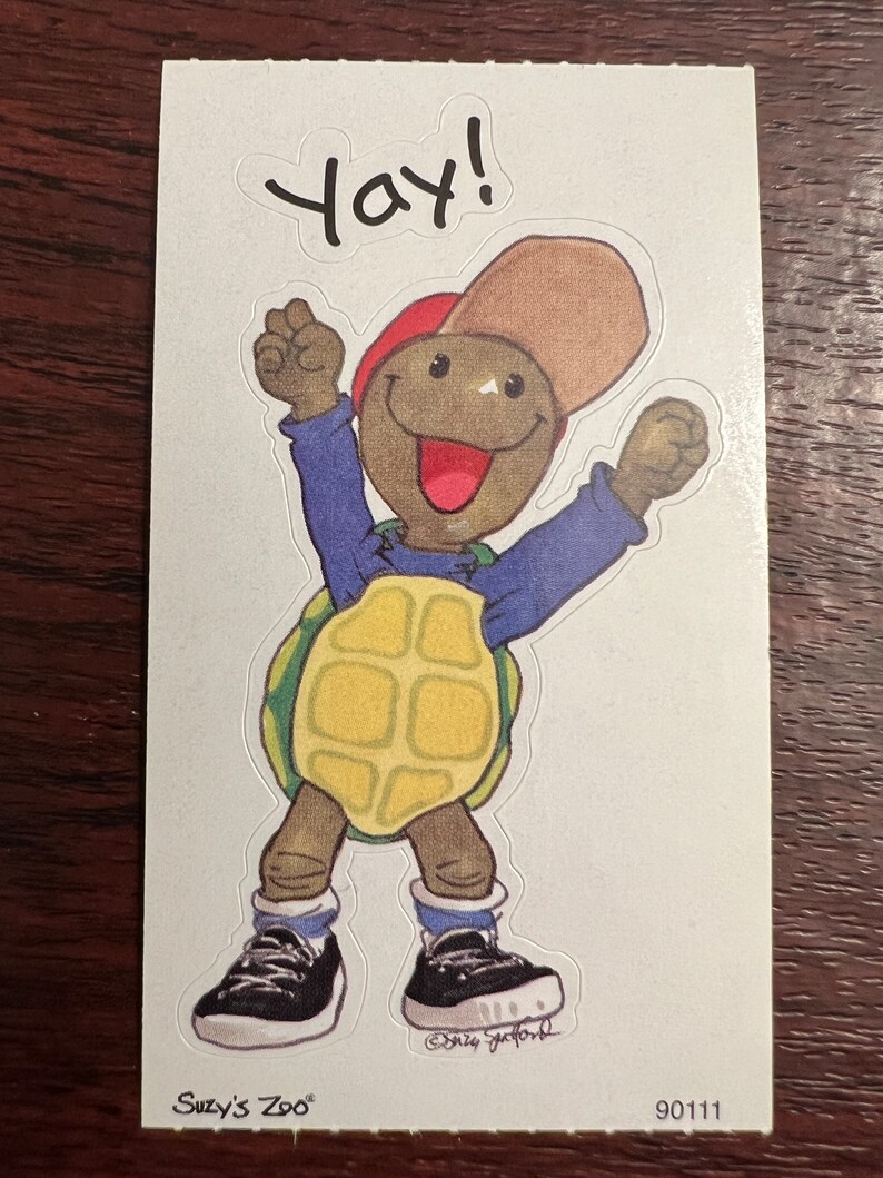 Sports Stickers: Vintage Suzy’s Zoo - Soccer, Baseball, Golf, Tennis ...