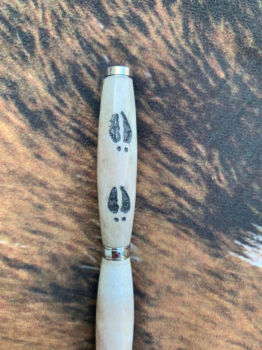 Deer Antler/ Tracks Pen - Etsy