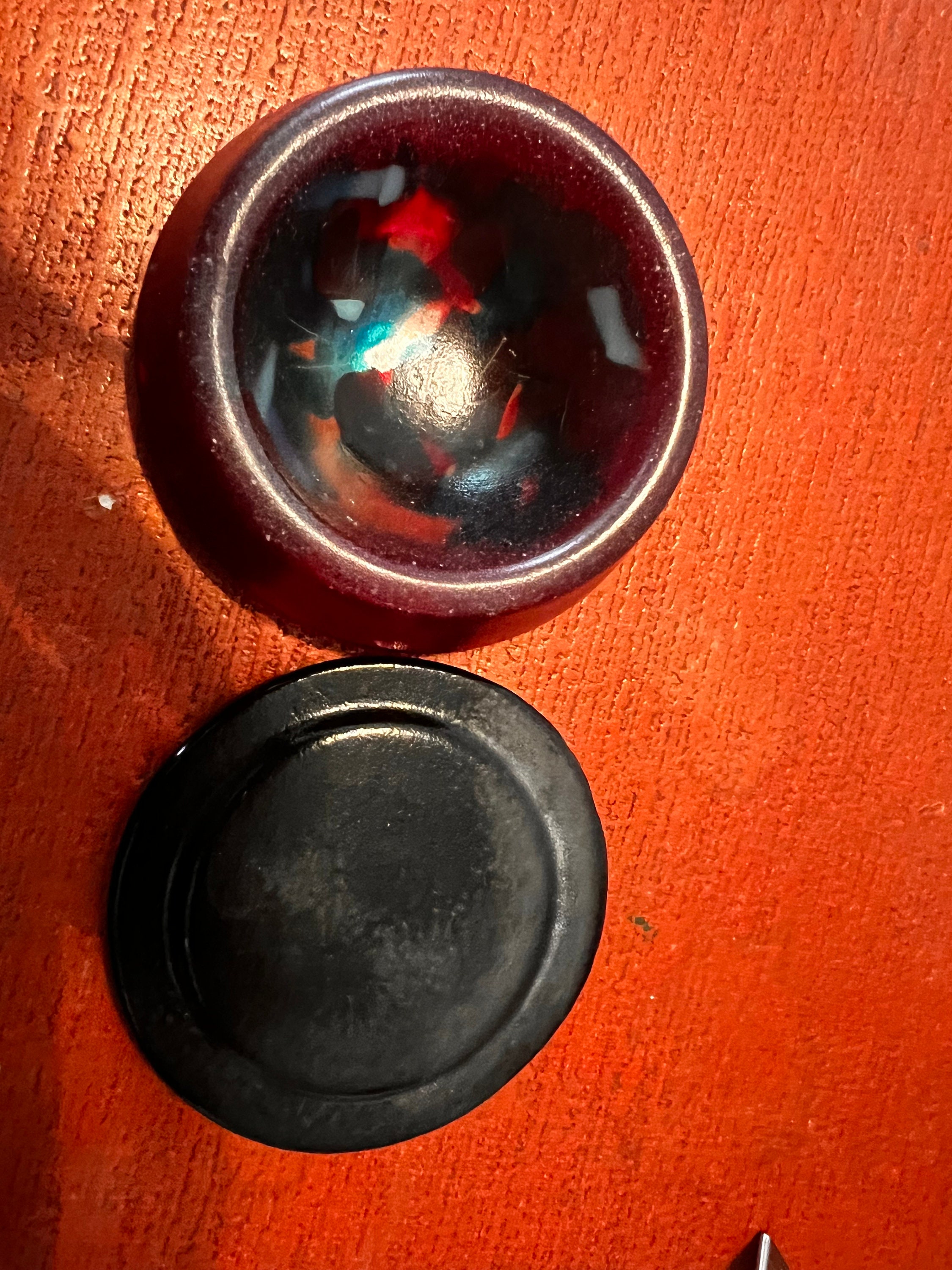 Art Glass Box With Lid - Etsy