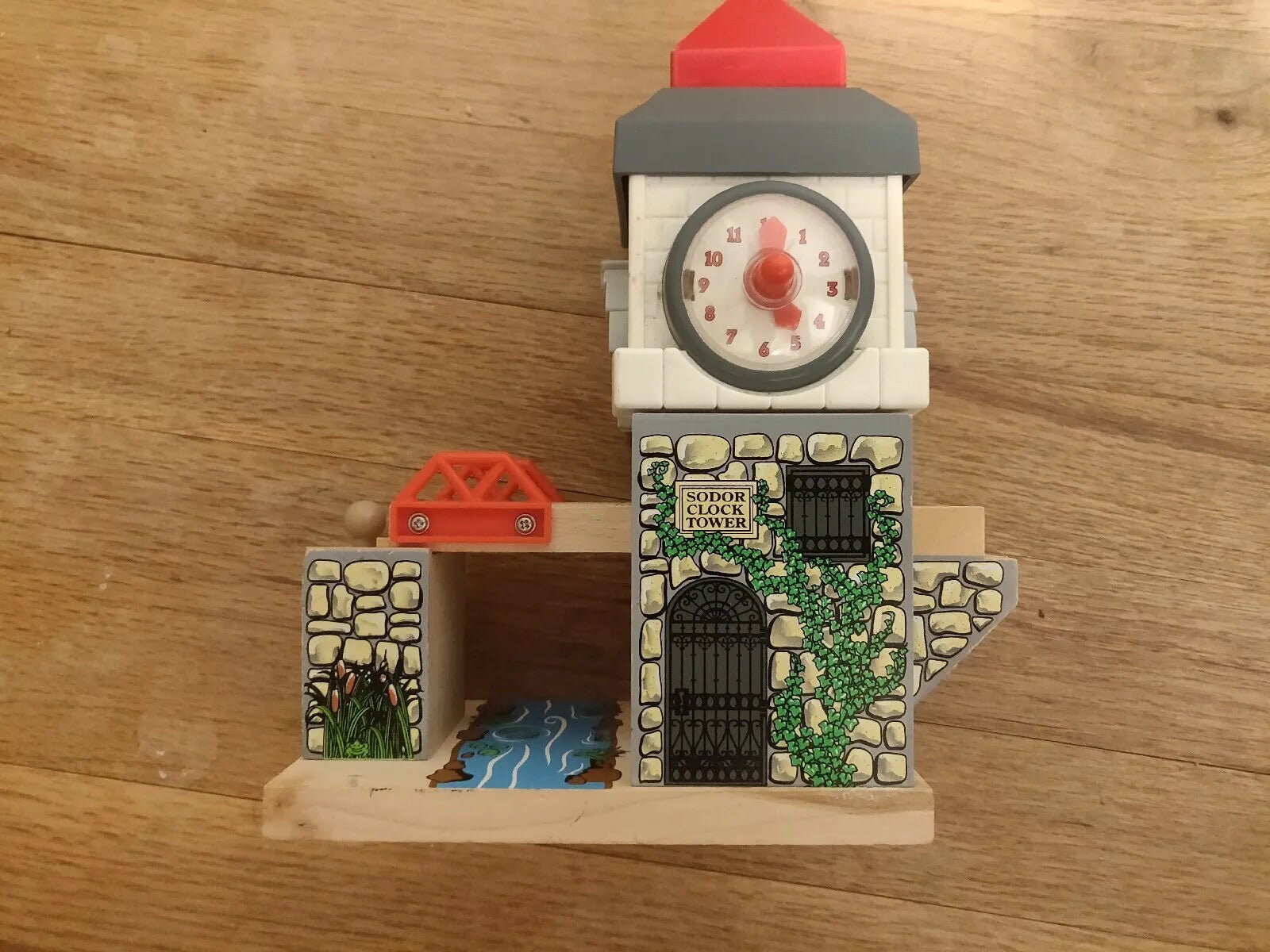 Clock Tower W/sloped Track Thomas & Friends Wooden Railway LC99359 2003 ...
