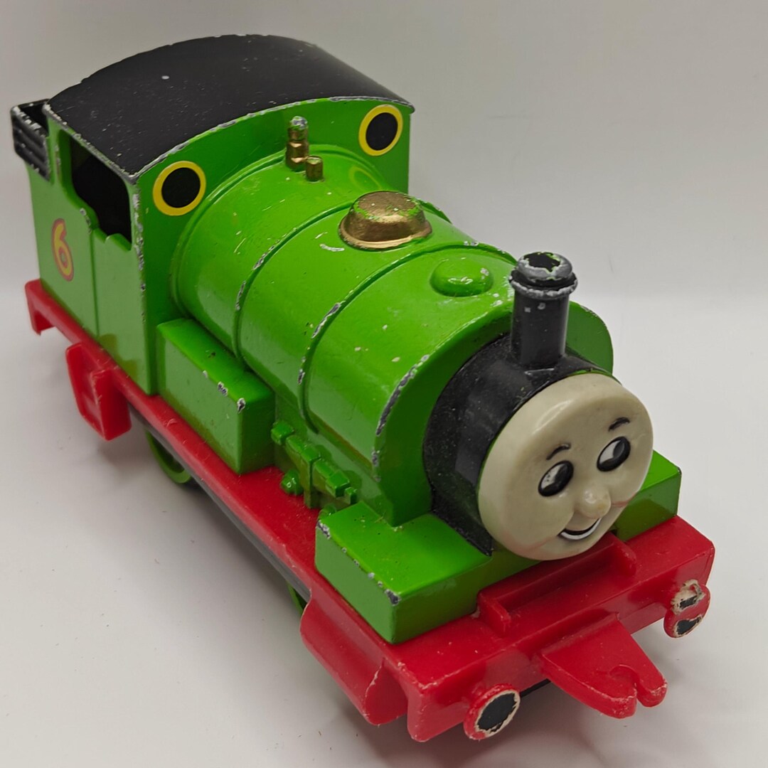 ERTL - Pull-back Percy - Metal Diecast Railway - Etsy