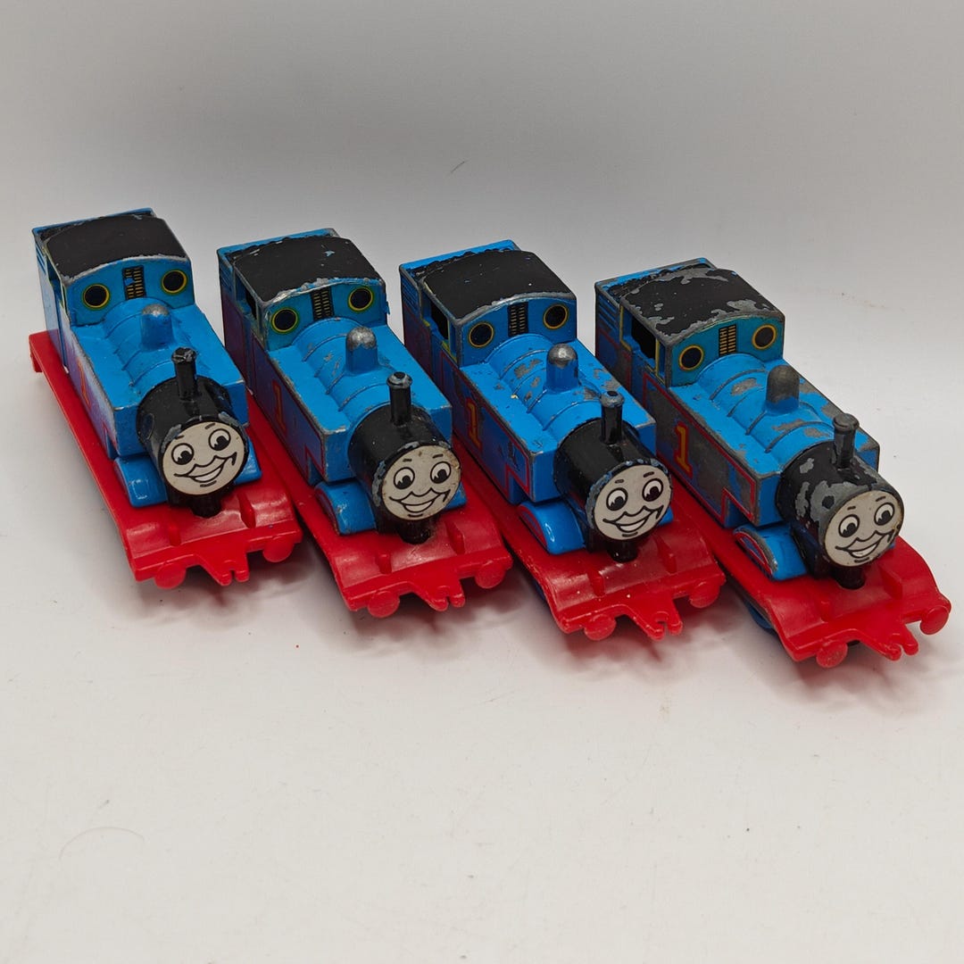 ERTL - THOMAS W/ Paper Face - Thomas & Friends Metal Diecast Railway ...