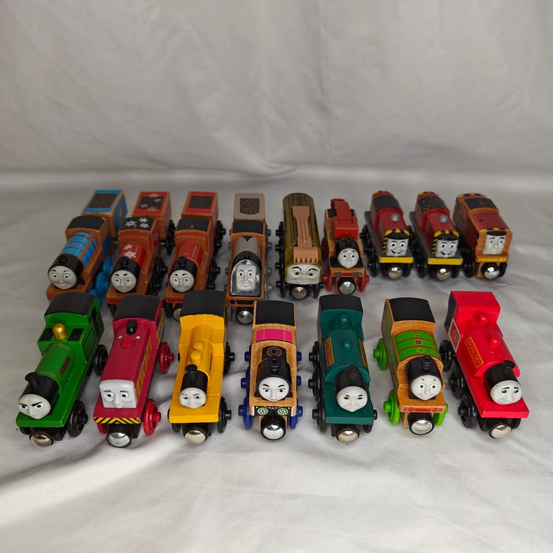 Custom Edward Wooden Railway - Etsy Canada