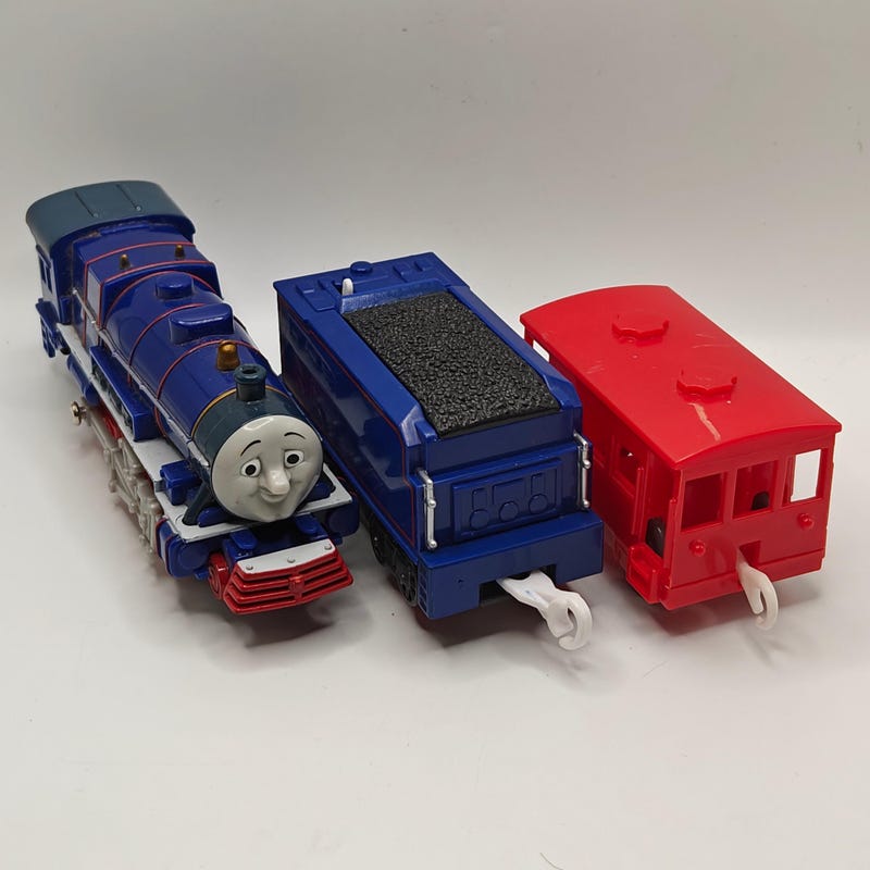 Thomas and His Friends Plarail Custom J50 Thomas Blue Coach - Etsy New ...