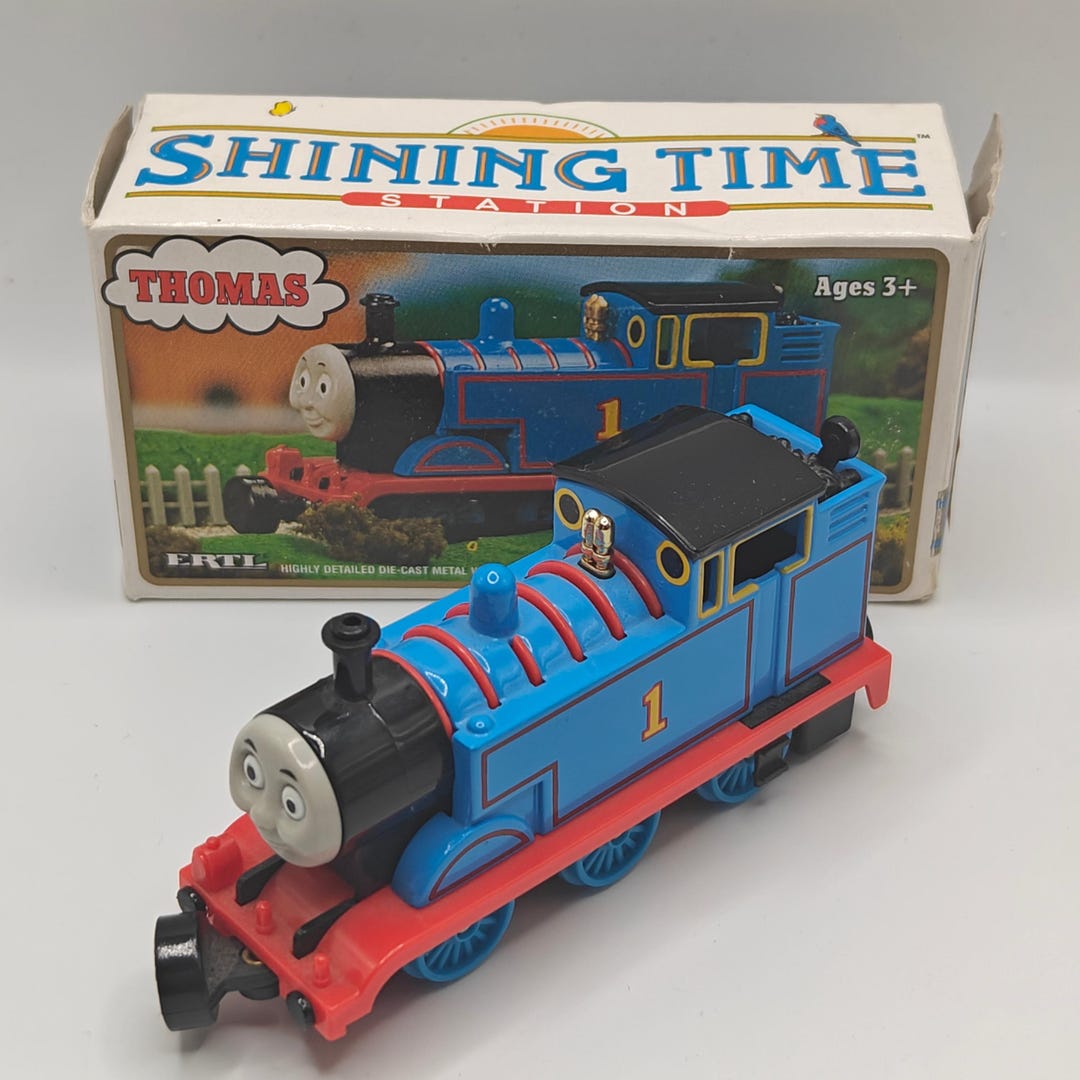 Thomas - Thomas & Friends TECS Gold Rail ERTL Bandai 1992 - Etsy