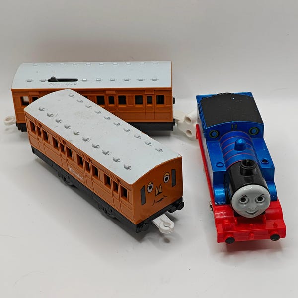 Thomas and His Friends Plarail Custom J50 Thomas Blue Coach - Etsy New ...