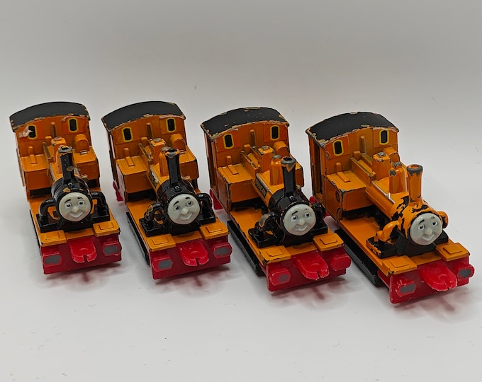 Thomas the Tank Discontinued Collectible WOOD Train Car - "duncan ...