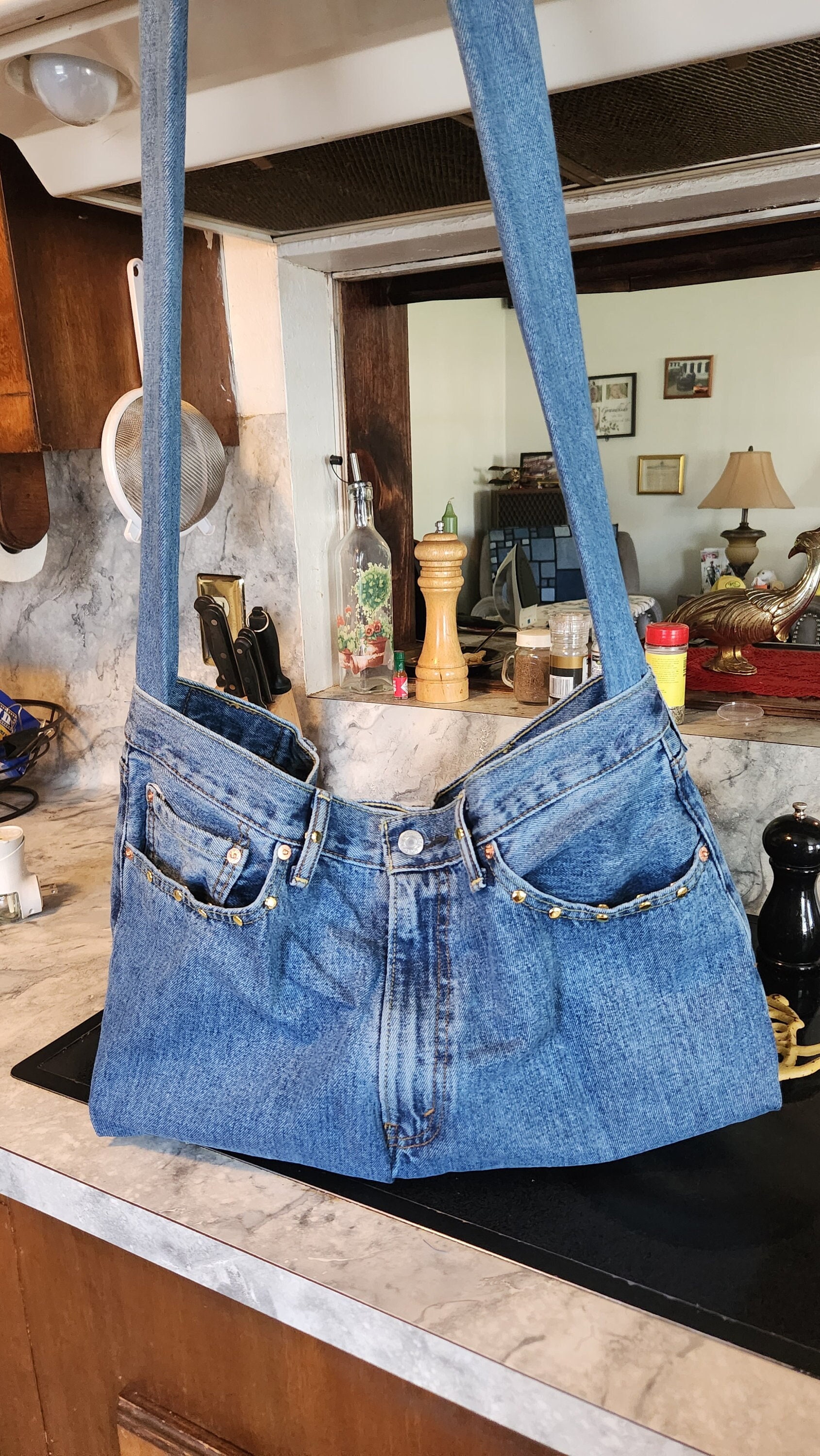Jean Purse/bag - Etsy