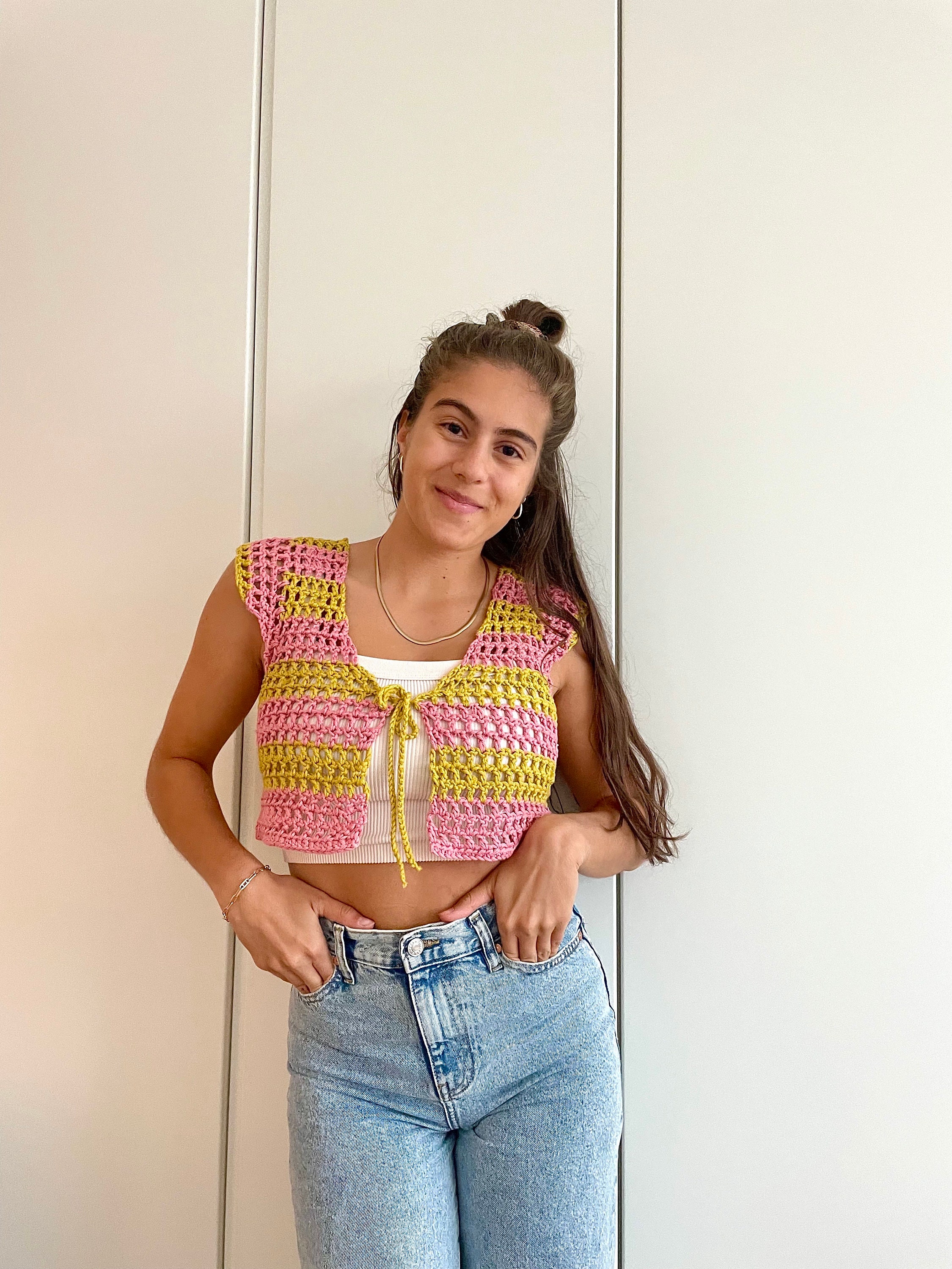 Shelly Top Crochet Pattern pdf Confident Beginner / - Etsy