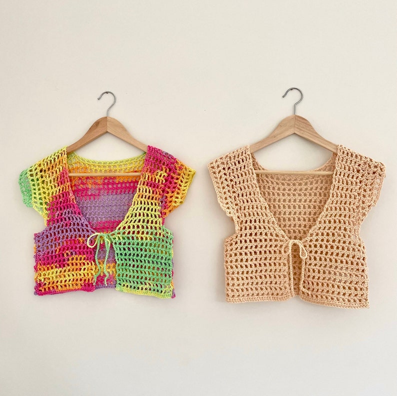 Shelly Top | Crochet Pattern (pdf) Confident Beginner / Intermediate - Etsy
