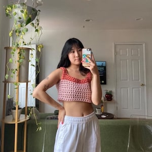 Capri Top | Crochet Pattern (pdf) Beginner Friendly - Etsy