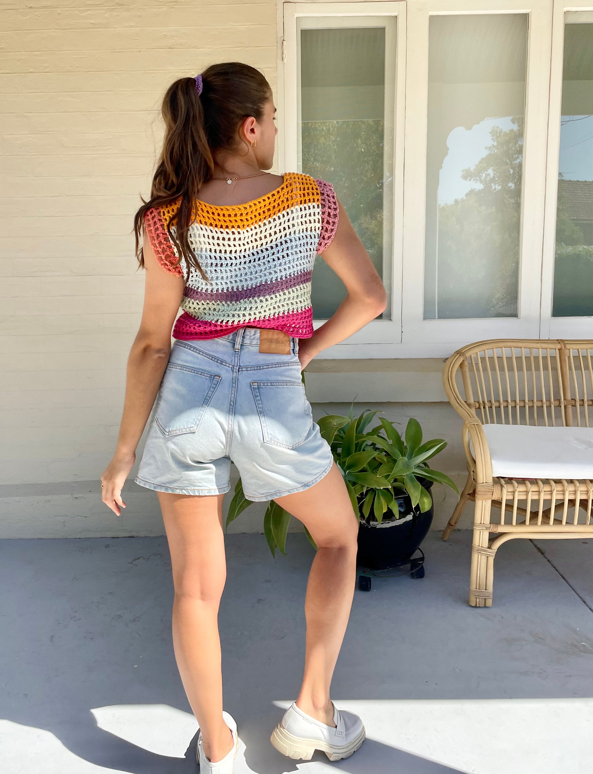 Shelly Top Crochet Pattern pdf Confident Beginner / - Etsy
