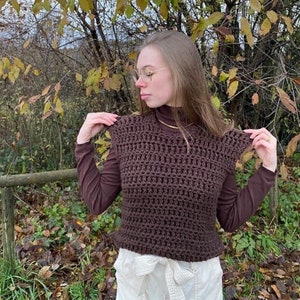 Poppy Vest | Crochet Pattern (pdf) Confident Beginner/ Intermediate - Etsy