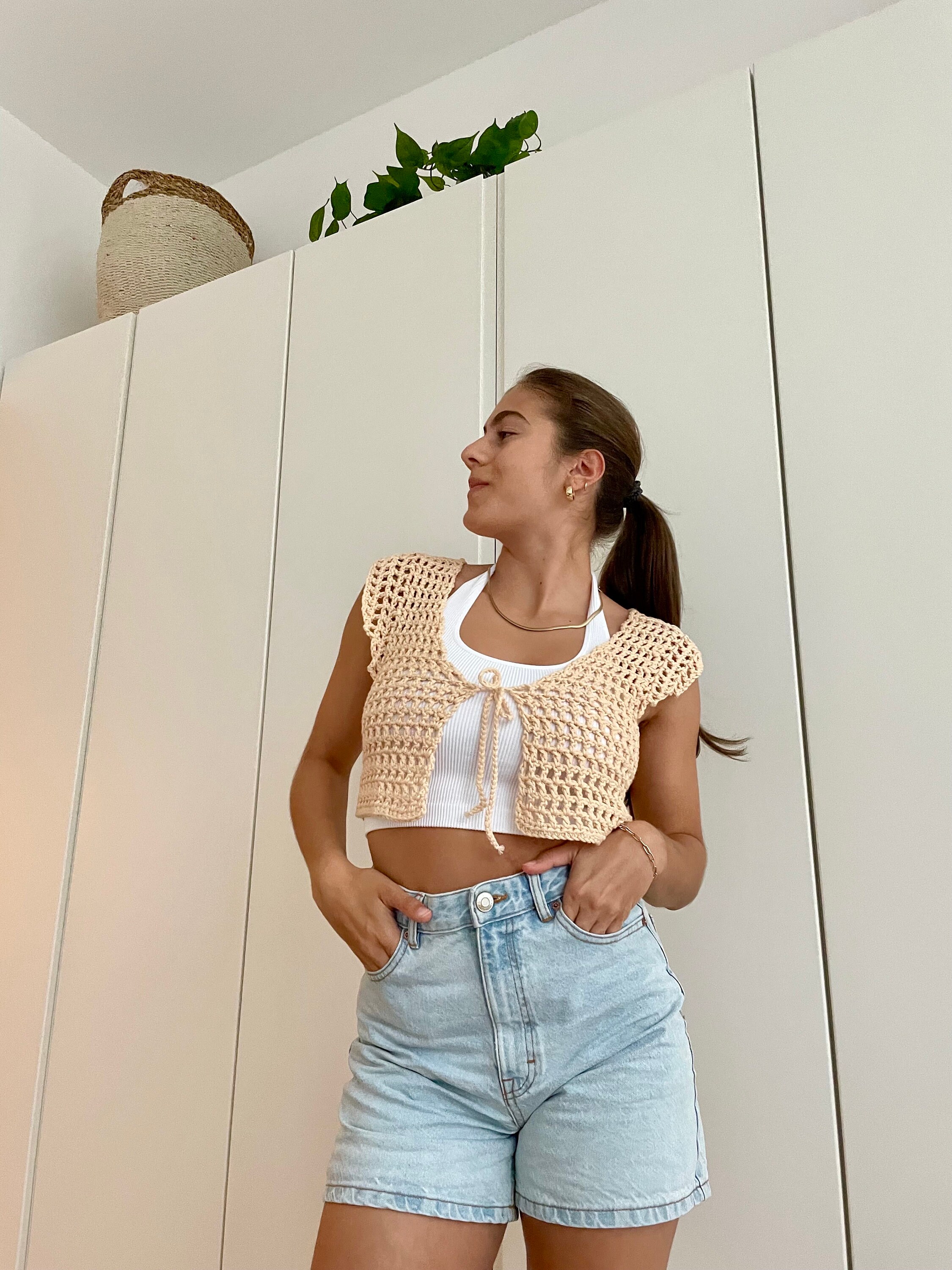 Shelly Top Crochet Pattern pdf Confident Beginner / - Etsy