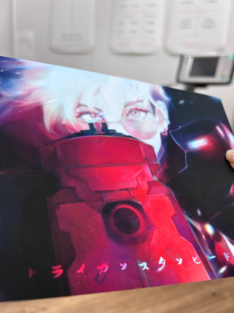 Trigun Stampede Vash Fanart Print - Etsy