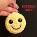 Smiley Face Crochet Pattern (3 SIZES Included) - Etsy