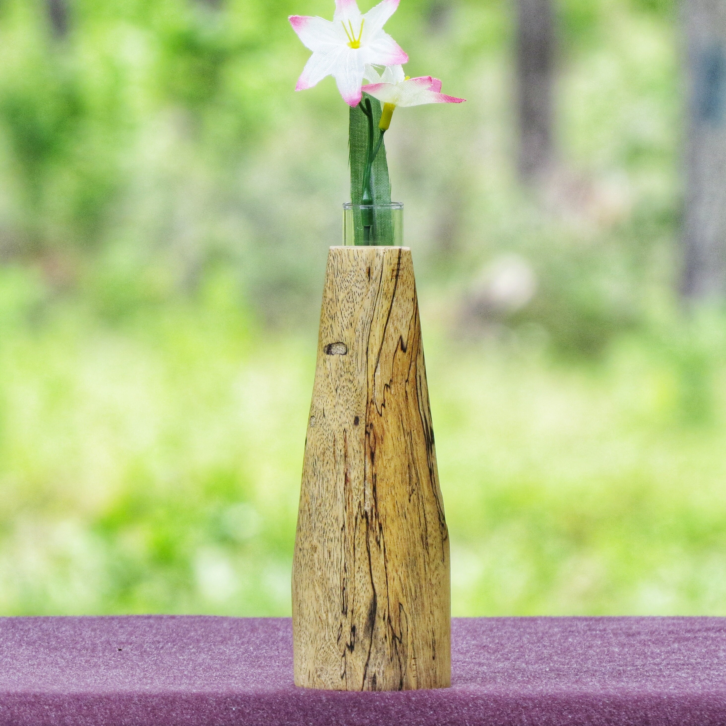 Spalted Tamarind Stem Vase - Etsy