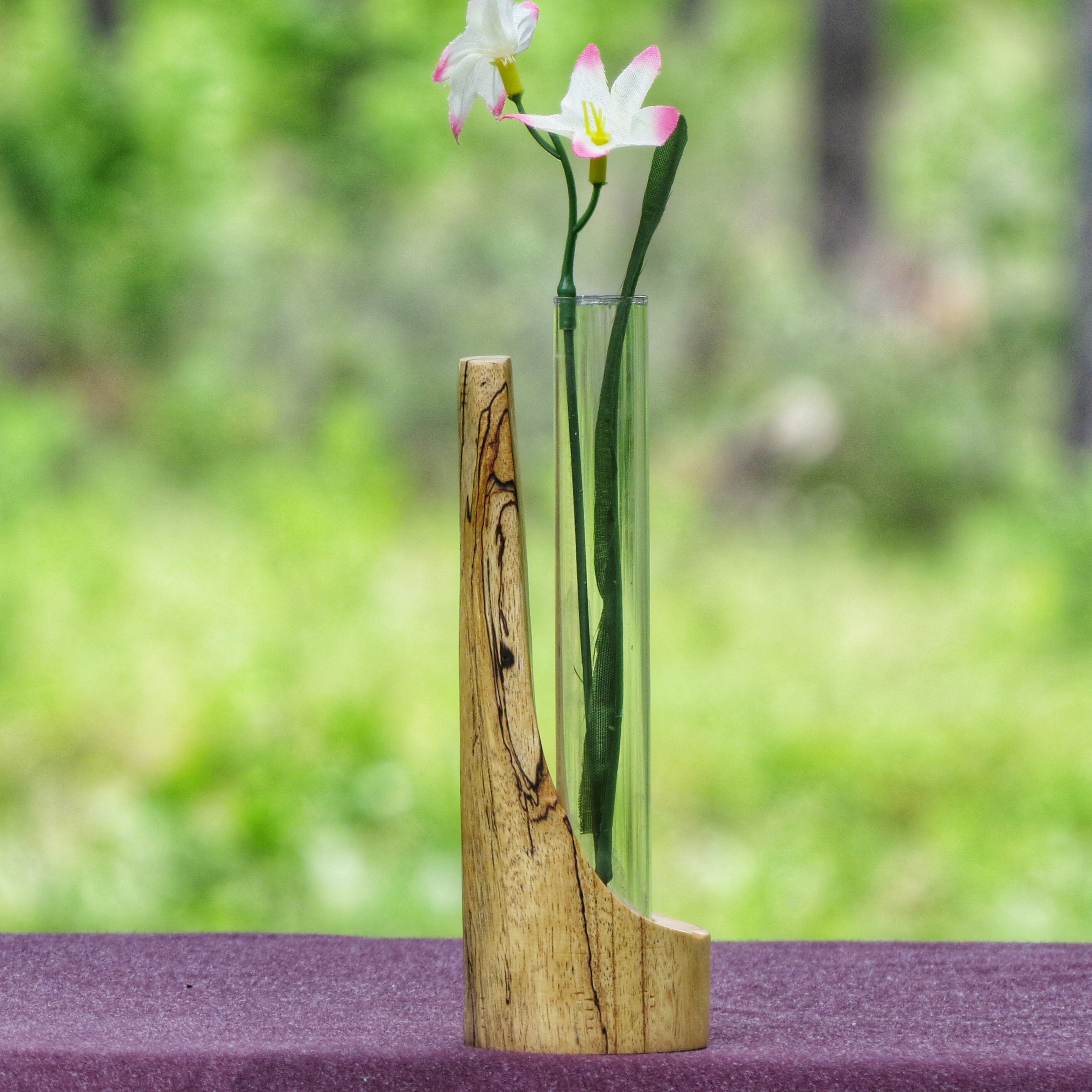 Spalted Tamarind Stem Vase - Etsy