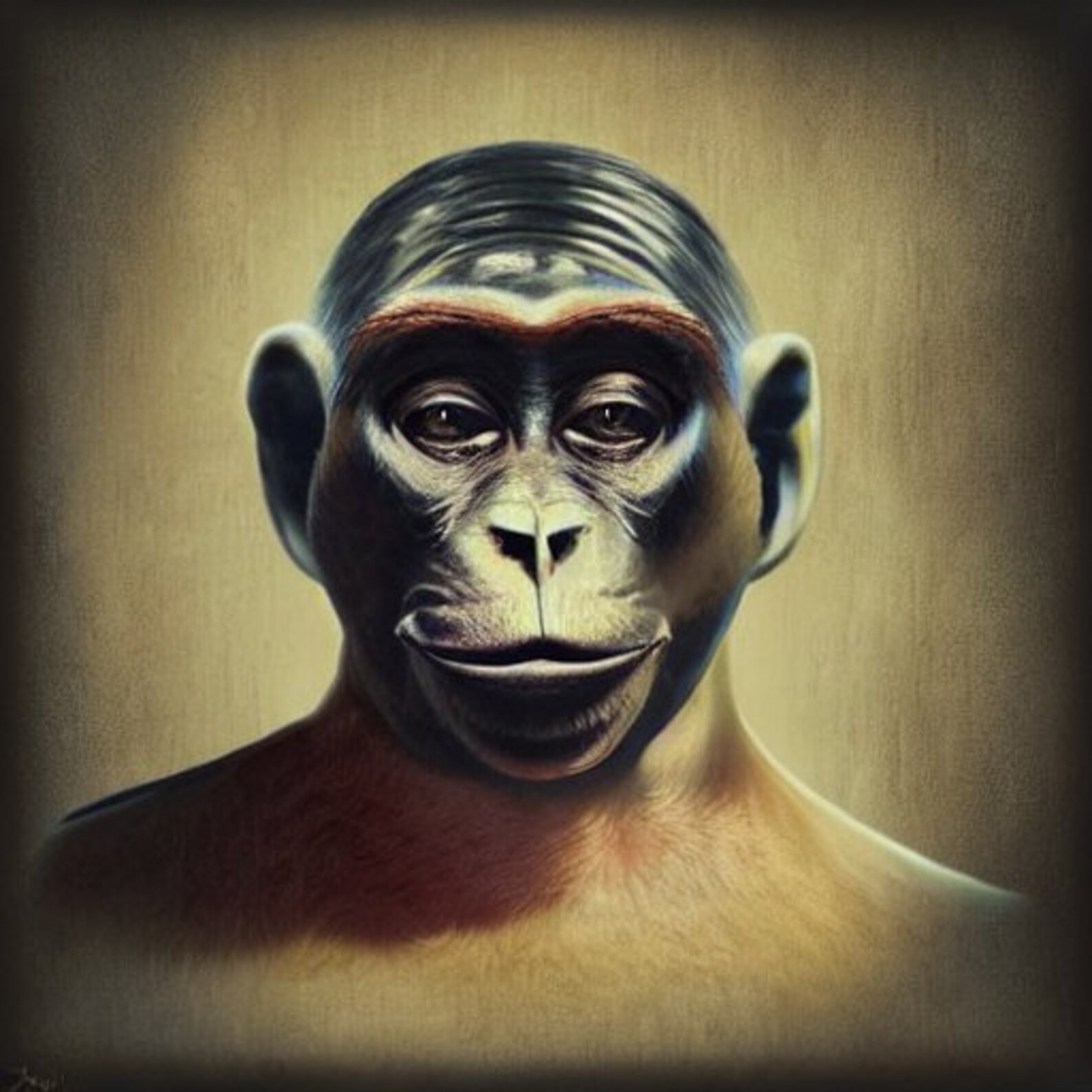 Ape Man, Digital AI Downloadable Print - Etsy