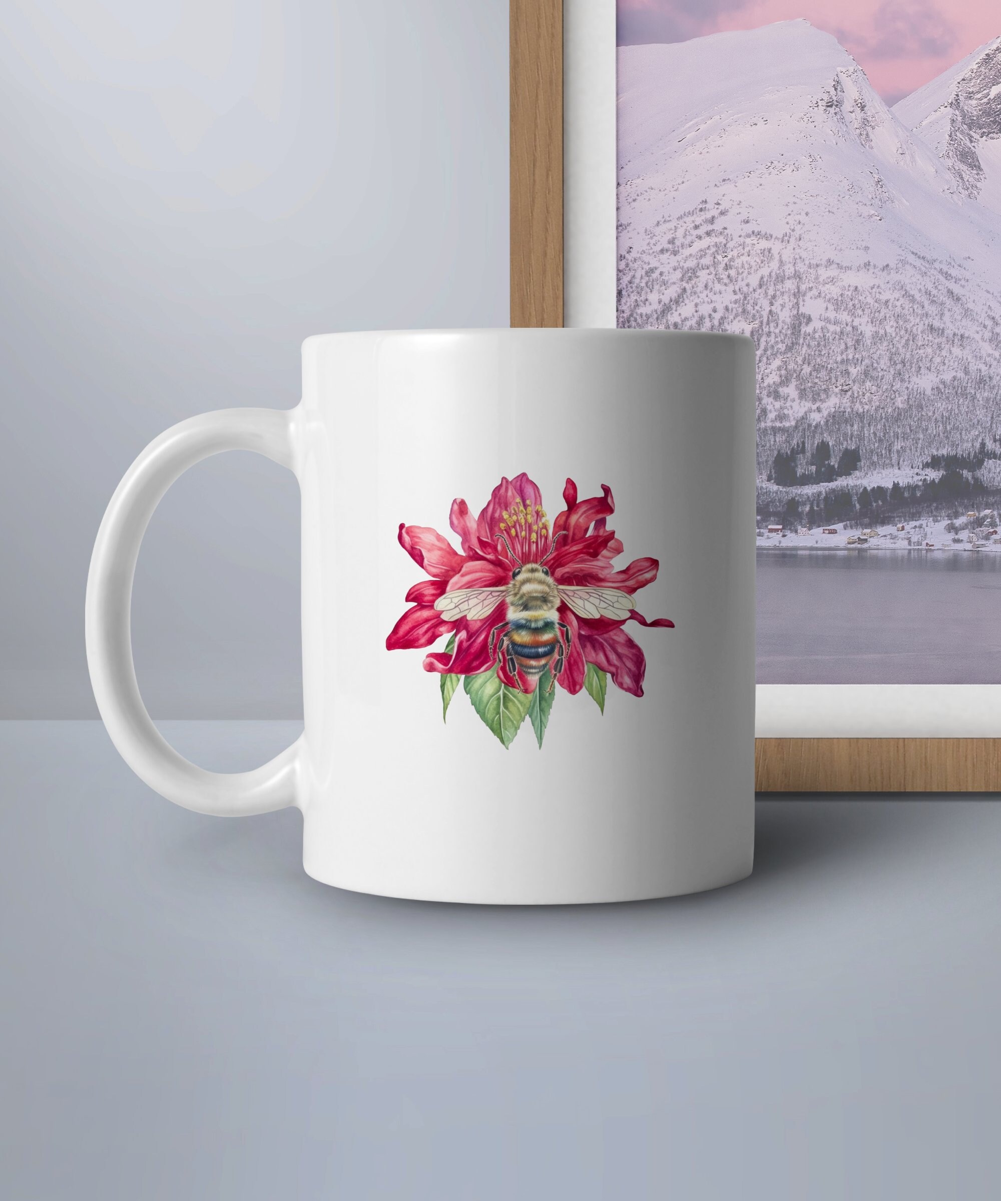 Watercolor Bee Balm- SVG Flowers, PNG Floral Clipart for Commercial Use ...