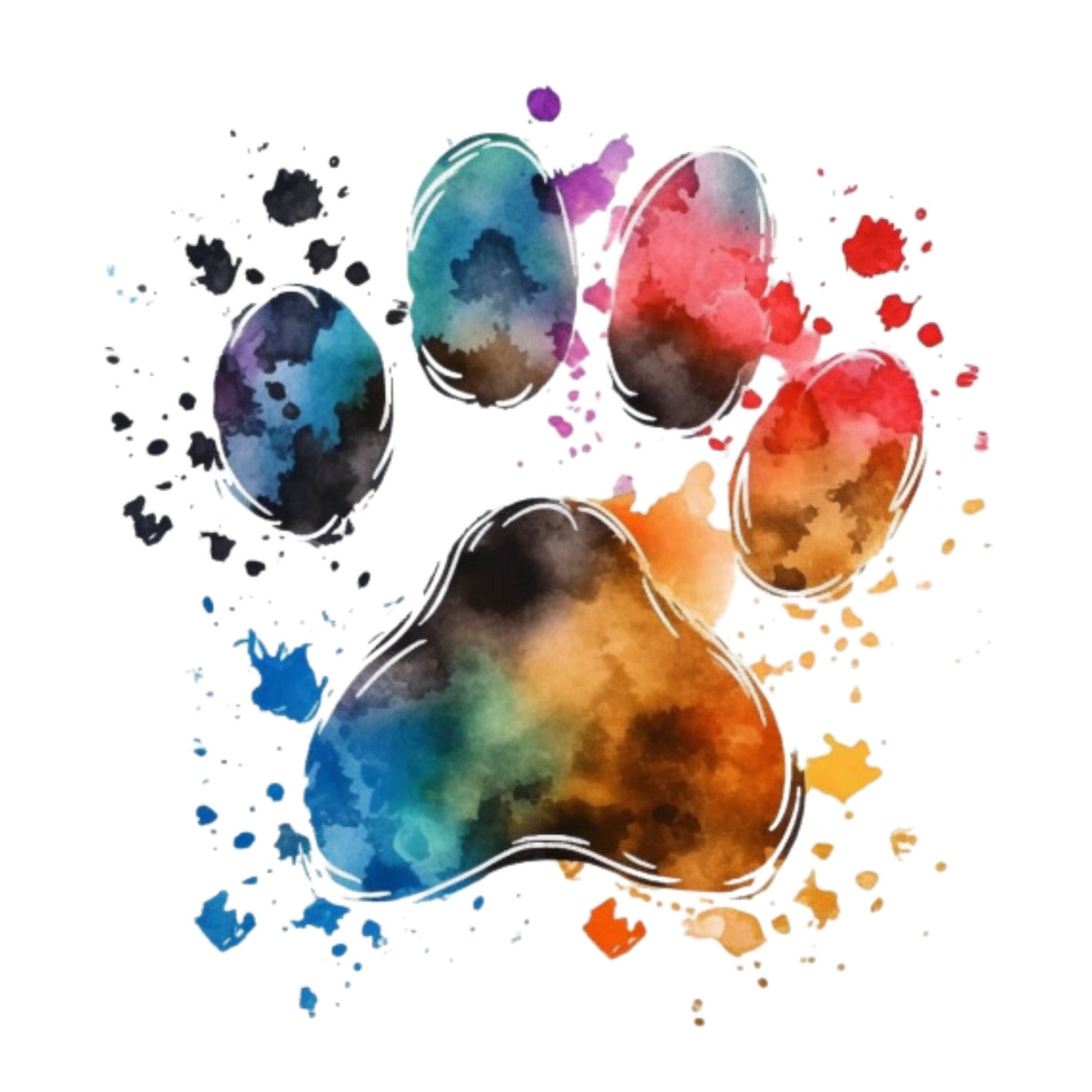 10 Paw SVG, Cat Paw Svg, Dog Paw Svg, Pet Paw Svg ,animal Paw Svg ...