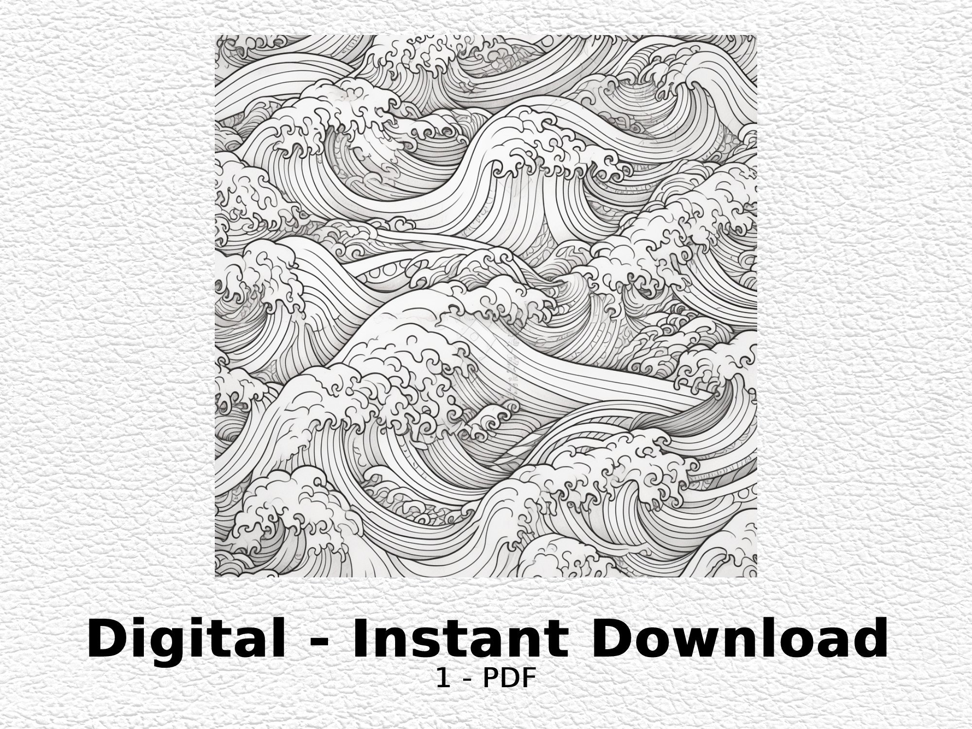 Water Wave Board Coloring Pages Free Printable Ocean Coloring Pages