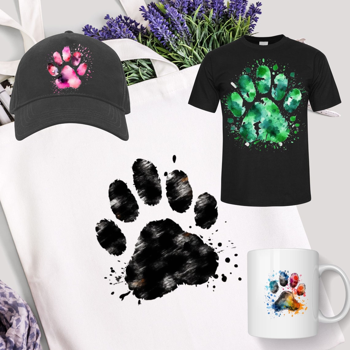 10 Paw SVG, Cat Paw Svg, Dog Paw Svg, Pet Paw Svg ,animal Paw Svg ...