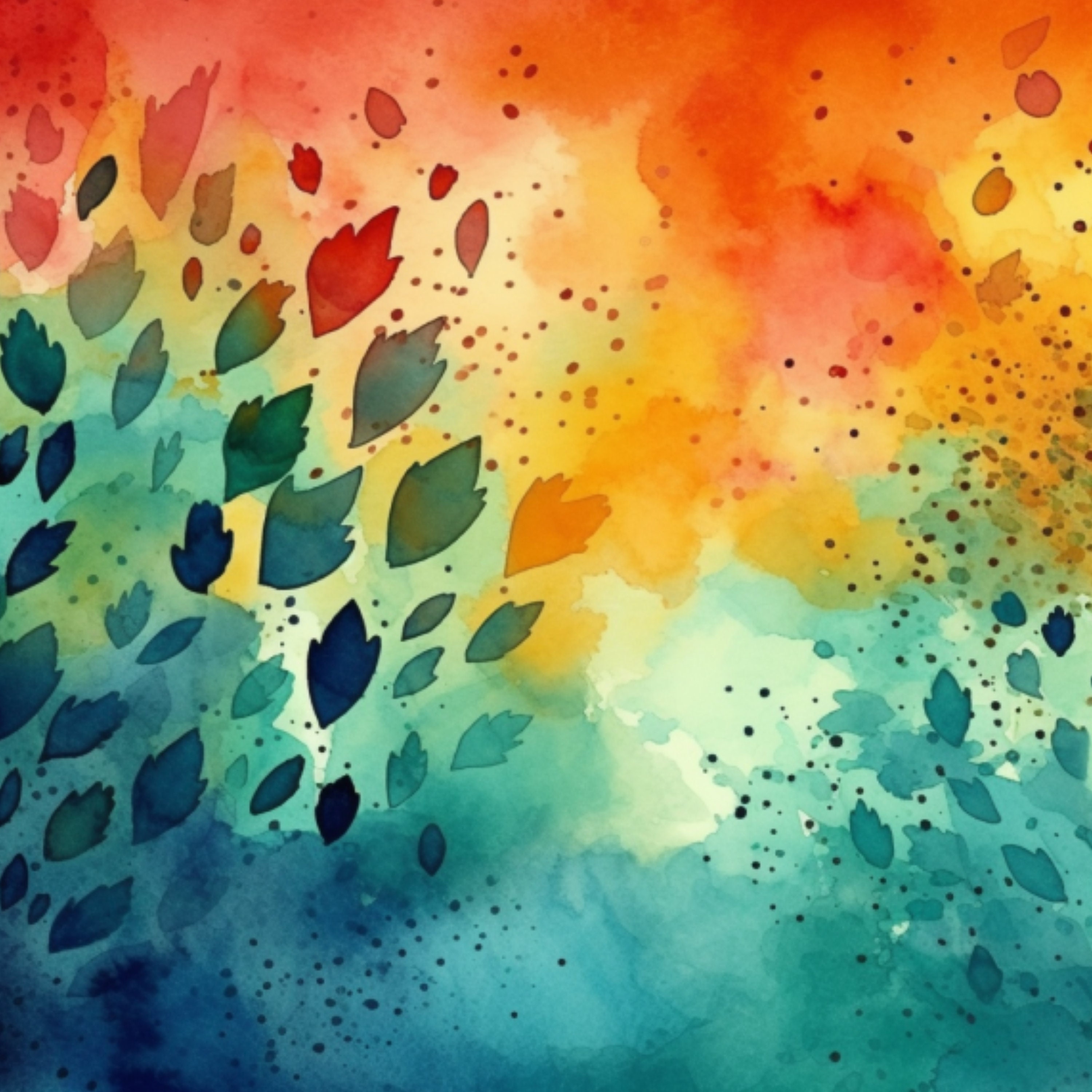 39 Watercolor Clipart Elements watercolor Splashes Clipart Commercial ...