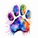 Paw Print SVG, Dog SVG, Digital Download Commercial Use - Etsy