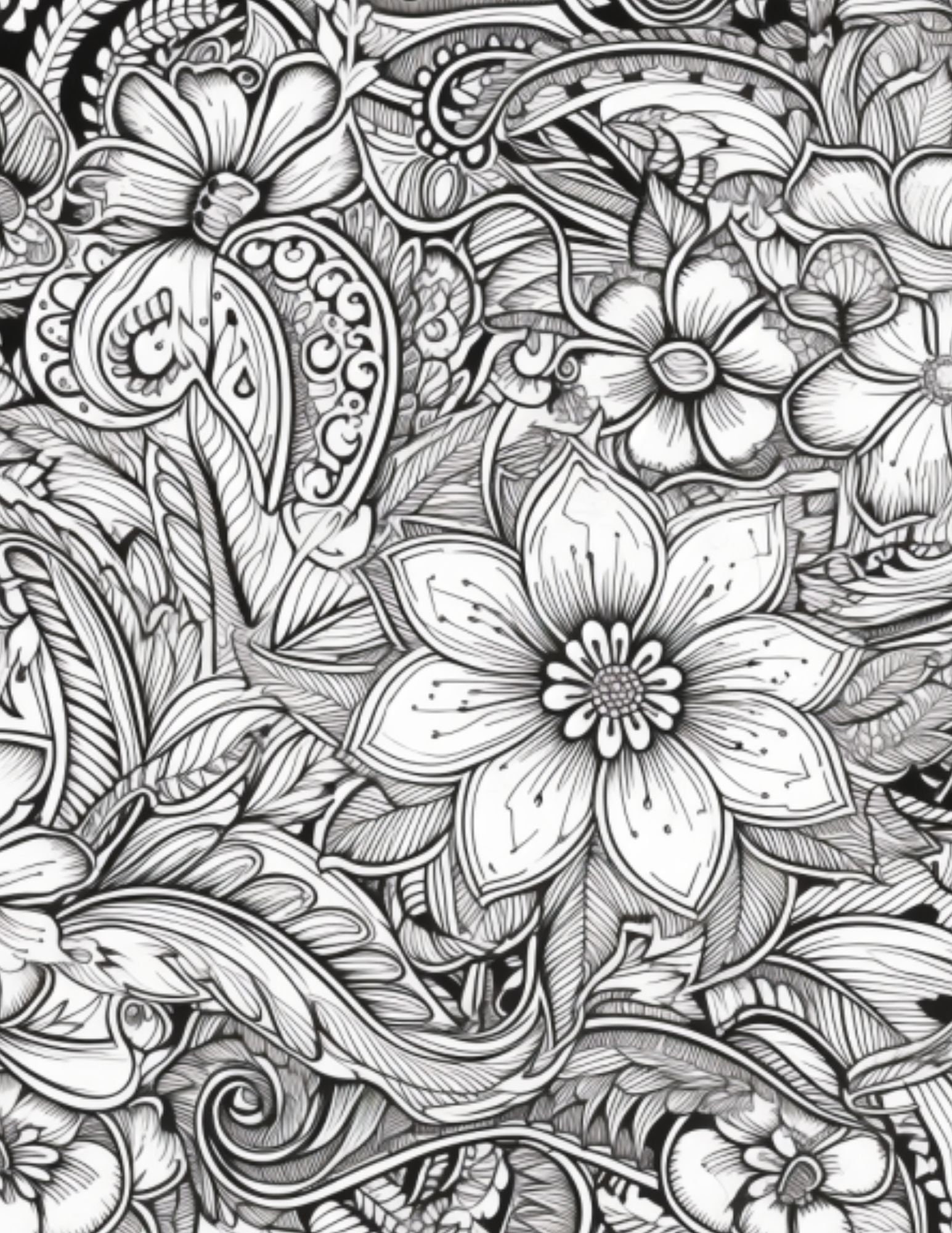 Tribal Pattern Coloring Pages