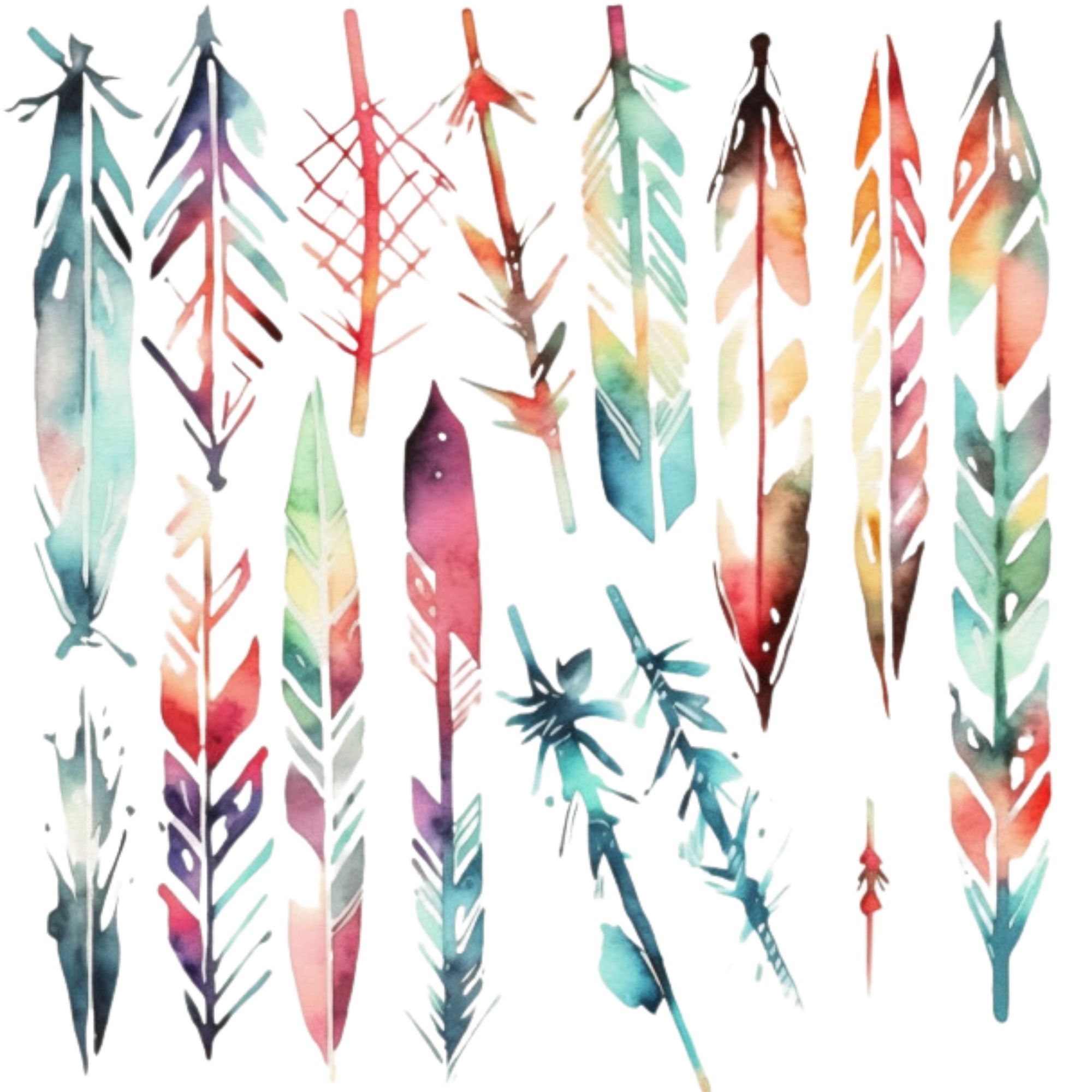 100 Arrows, Arrow Clipart, Arrow Vector, Digital Cutting File Graphic ...