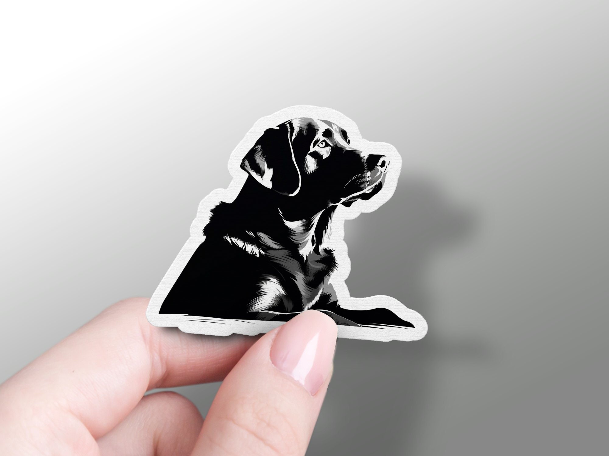 Labrador Retriever Dog SVG Silhouette for Commercial Use Digital File ...