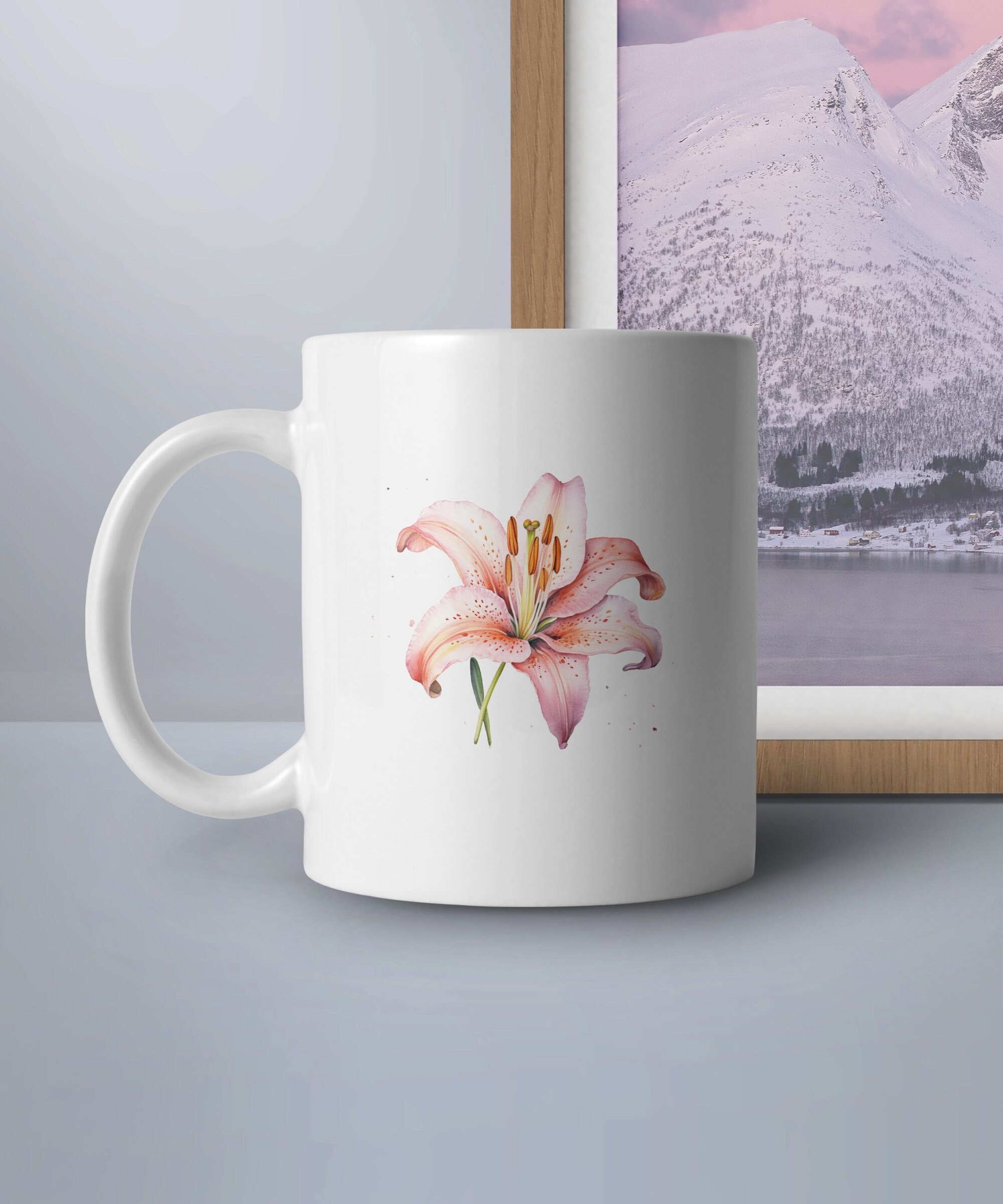 Watercolor Flowers Watercolor Stargazer Lily SVG Flowers, PNG Floral ...