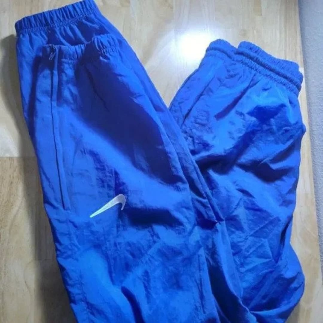 Vintage 90s Nike Lined Wind Pants Joggers Trainers - Etsy