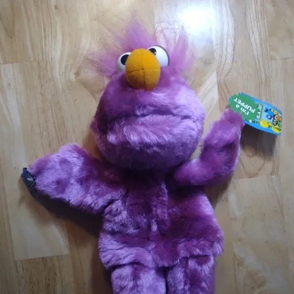 Sesame Telly Monster - Etsy