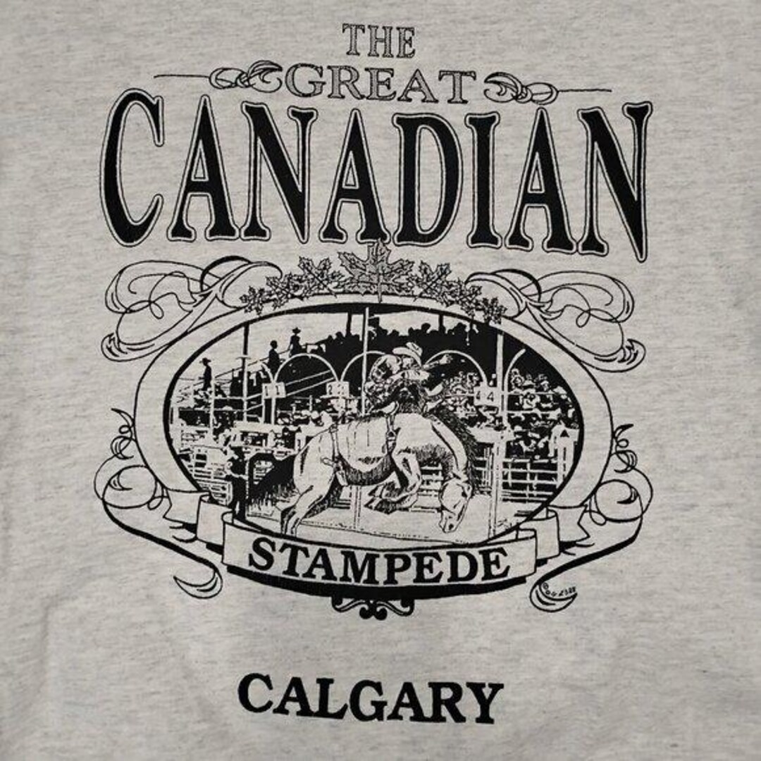 Vintage Great Canadian Stampede Calgary T-shirt - Etsy